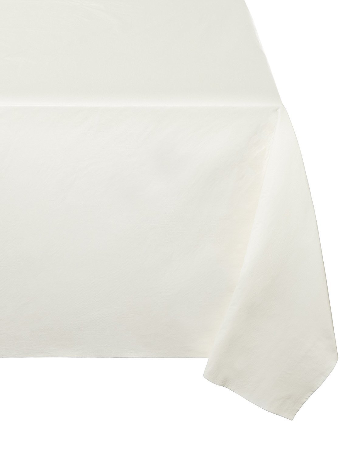 HomeCrate Premium Cushioned Heavy Duty Vinyl Table Pad, 52" x 108", Cream