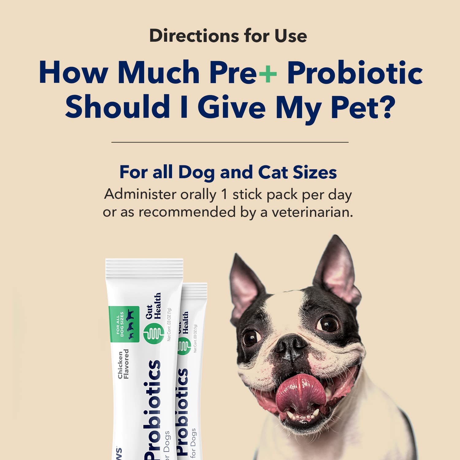 Honest Paws Dog Wash and Dog Probiotic with Prebiotic for Healthy Gut - 5-in-1 Dog Wash - Digestive and Immune Support Powder - Chicken Flavor
