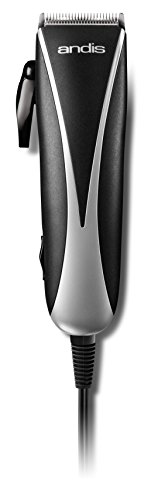 Andis 18620 Ultra Clip Adjustable Blade 19-Piece Home Haircut Kit, Black
