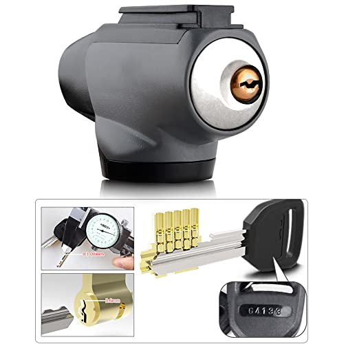 AZPINGPAN Reflective Fiber Optic Cable Bicycle Lock丨150cm Retractable Anti-Theft Self-Rolling Lock丨with 360-degree Rotating Fixed Frame Outdoor Riding Equipment Accessories