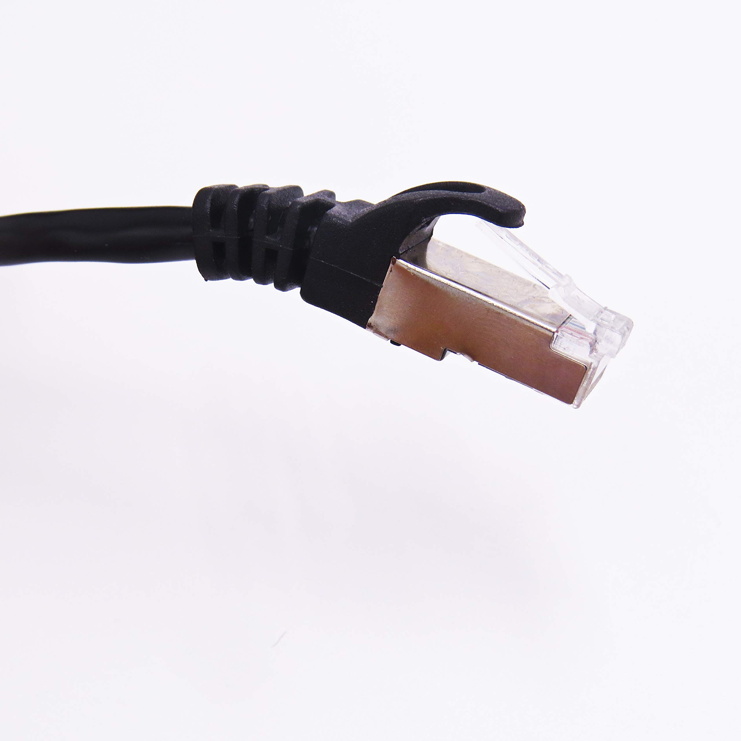 hosecurity Black 60ft Cat5e RJ45 Cat5 Ethernet Network Cable for Routers, Computers,DVR