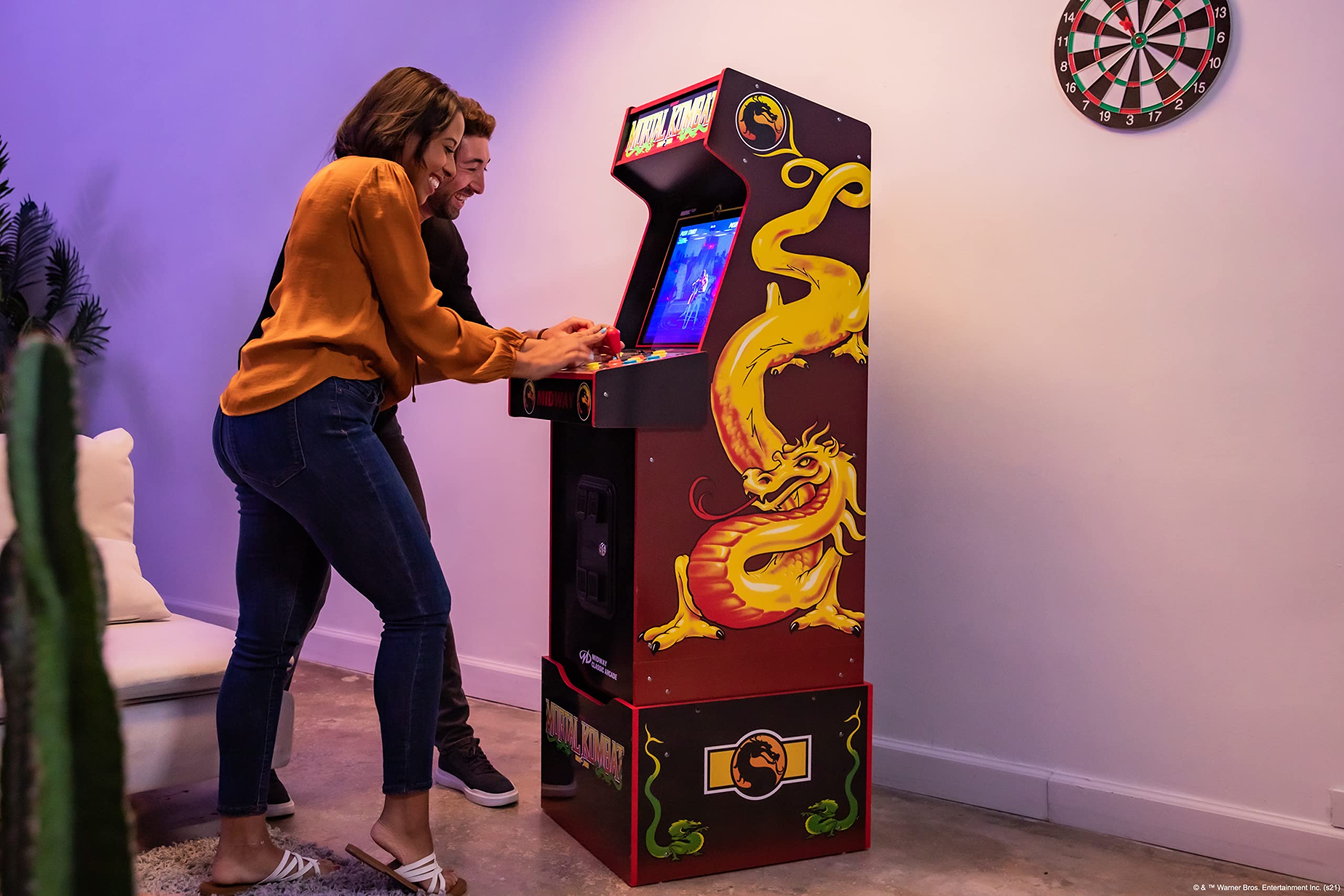 Arcade1Up Midway Legacy Arcade Game Mortal Kombat™ 30th Anniversary Edition