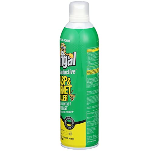 Bengal Non-Conductive Wasp and Hornet Killer, Aerosol Yellow Jacket Killer Spray, 15 Oz. Aerosol Can