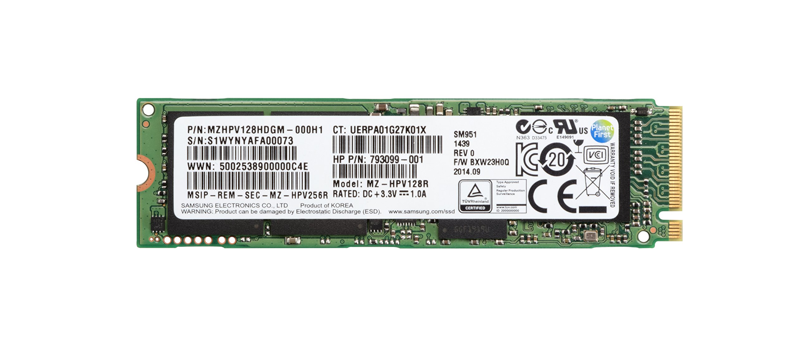 HP 128 GB Internal Solid State Drive - SATA - M.2 2280