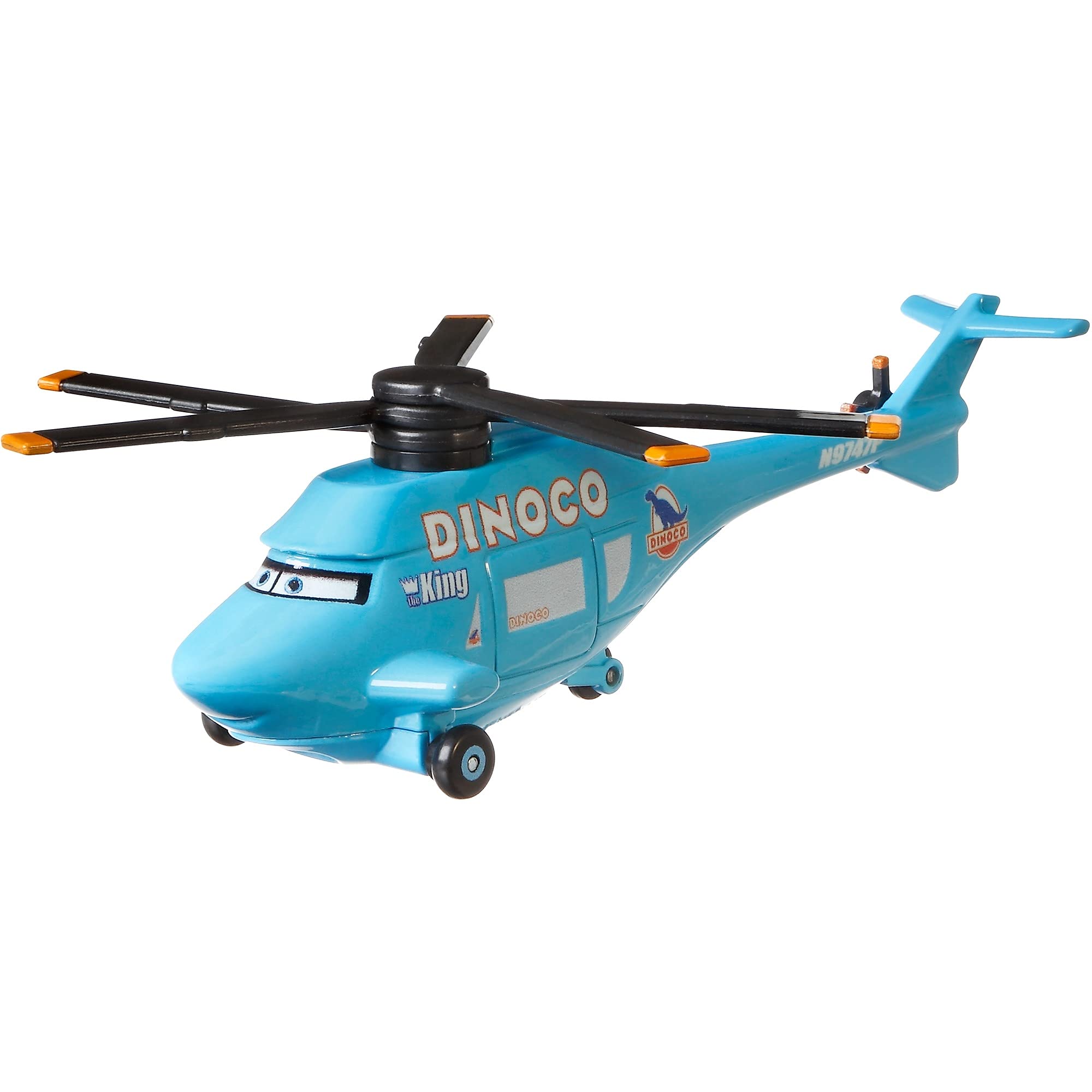 Disney Car Toys Pixar Rotor Turbosky, Multicolor