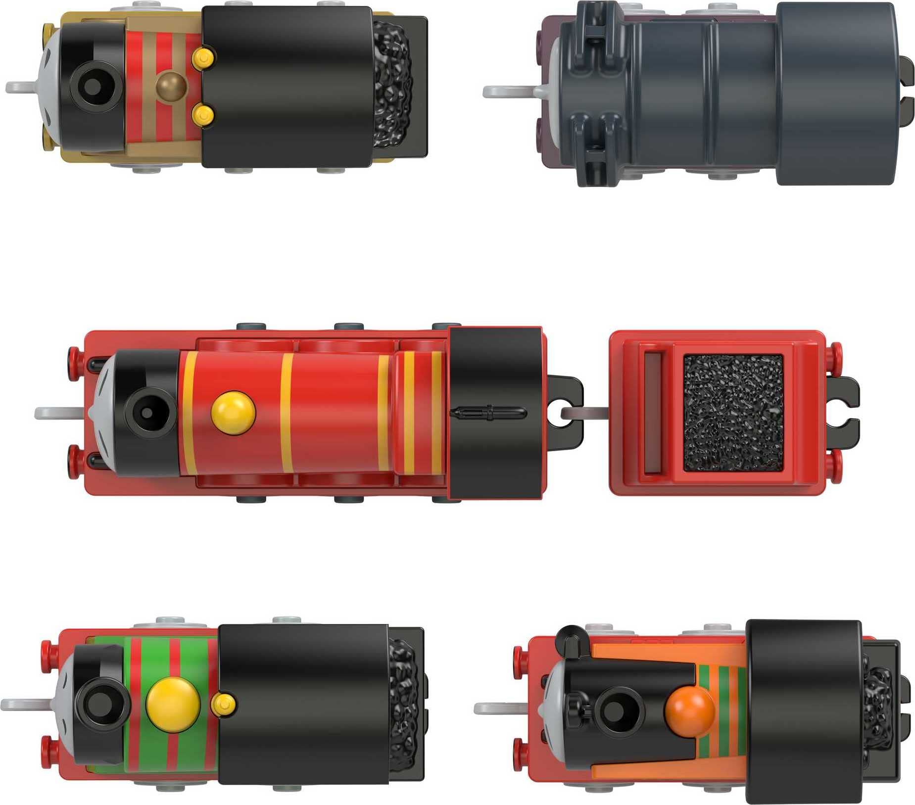 Fisher-Price Thomas Friends of Sodor 5-pack die-cast push-along toy train engines for preschool kids ages 3 years and older [Amazon Exclusive]