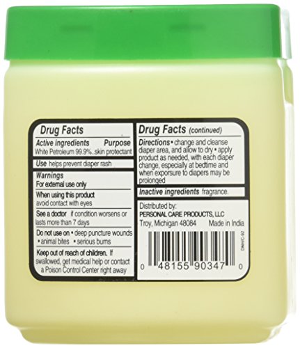 Pack of 3, Baby Love 100% Pure Baby Soft Scent Petroleum Jelly, 6 Oz (170 g)