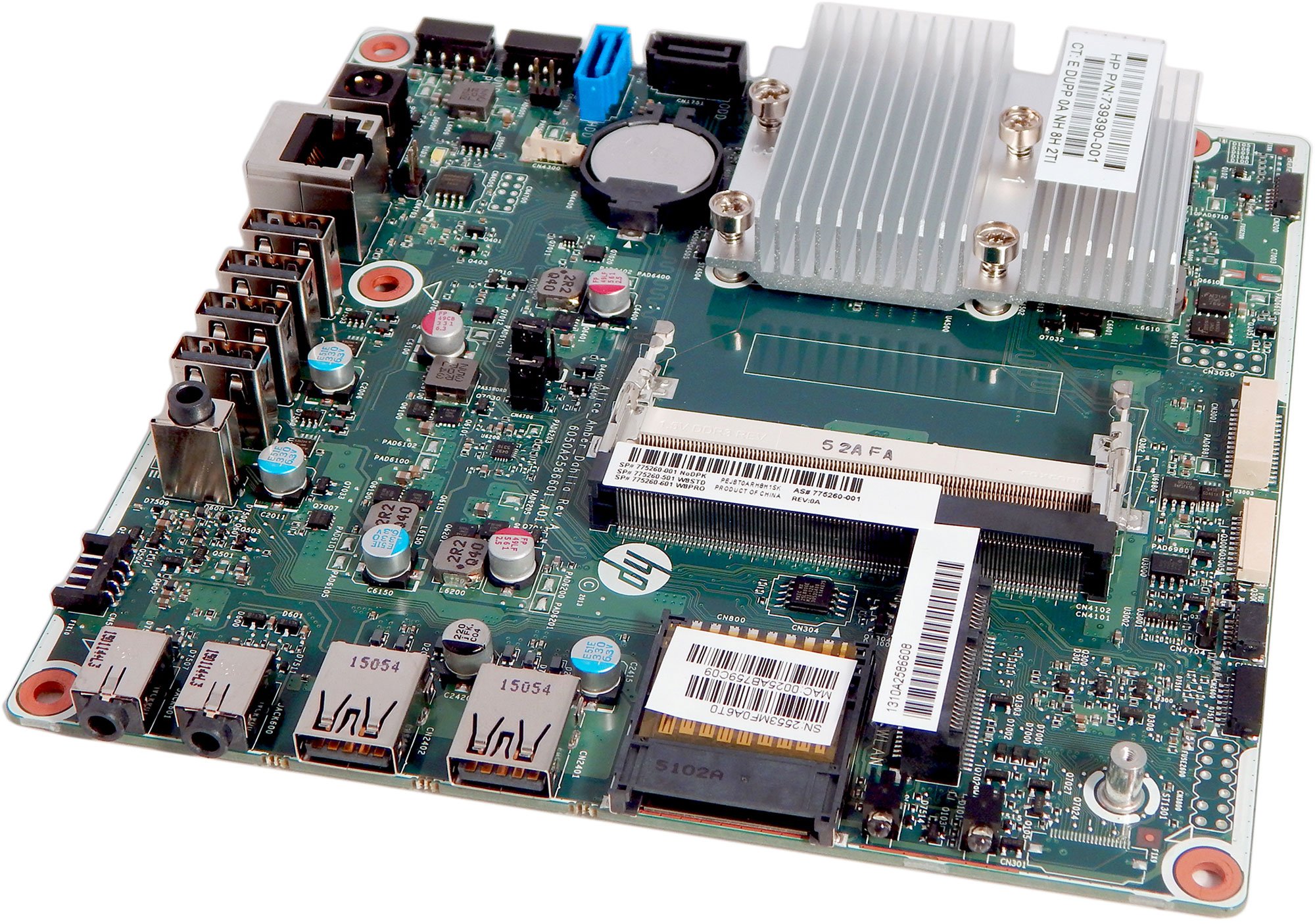 HP AIO J4V81AA Amber2 AMD Motherboard 775260-001 A8-6410 Pull
