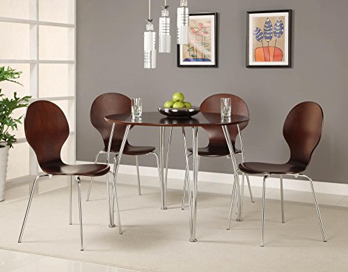 DHP Bentwood Round Dining Table Top.Legs sold seperately, Espresso Brown, Medium