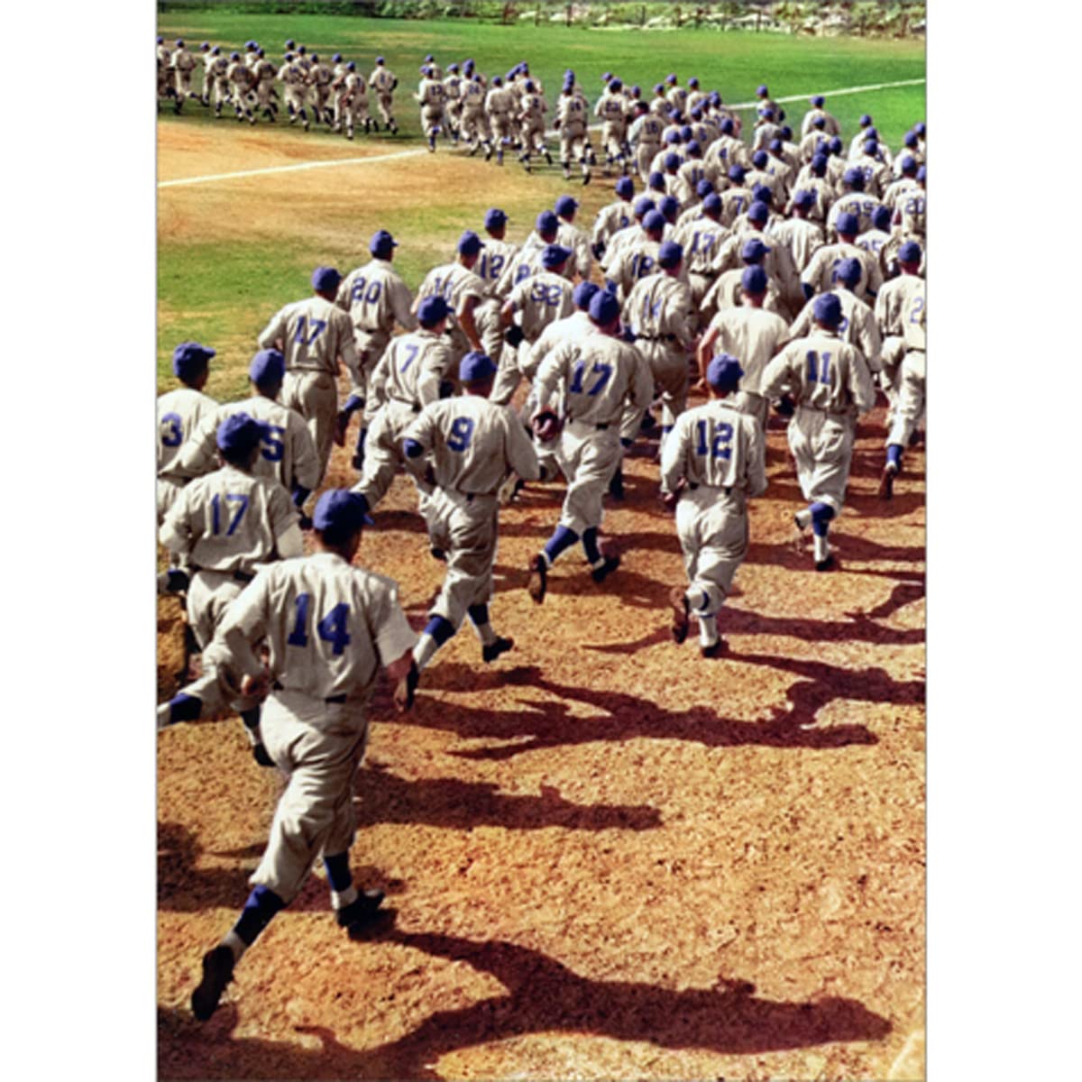 Avanti Press Baseball Spring Training Vintage Photo America Collection Birthday Card