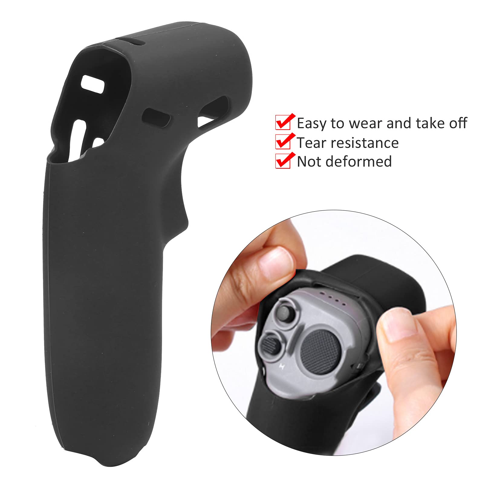 Protective Sleeve for FPV, Joystick Cover for FPV Joystick for FPV Through Joystick for FPV(black)