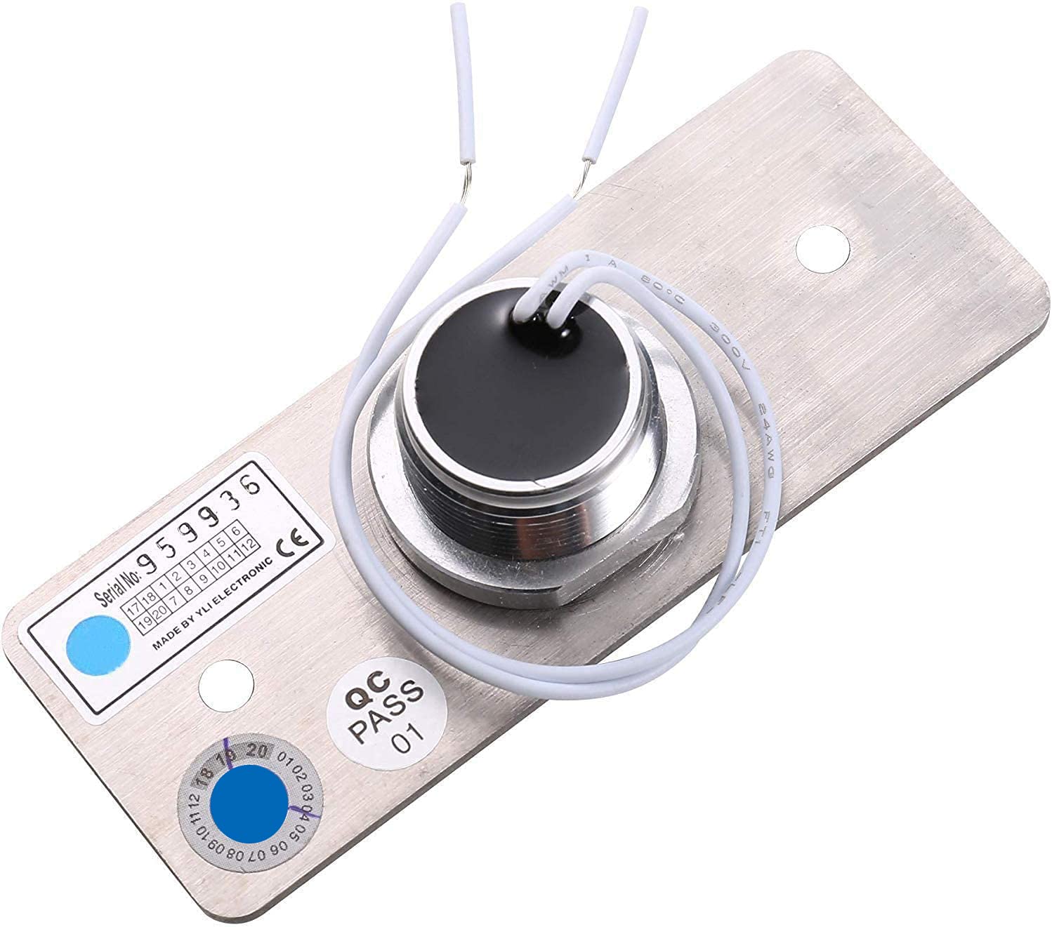 UHPPOTE Outdoor Gate Electric Magnetic Lock Door Access Control System Kit with Remote Control