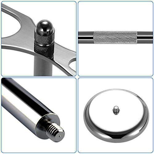 Makidar Premium Razor and Shaving Brush Stand Safety Razor Double-Sided Holder