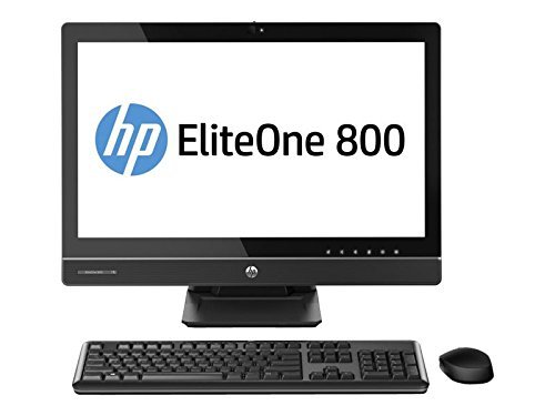 HP EliteOne 800 G1 23 All-in-One AIO Computer Core i5-4570s 2.90GHz, 8GB RAM, 500GB HDD, WiFi, Bluetooth, Webcam, Mic, Windows 10 Pro (Renewed)