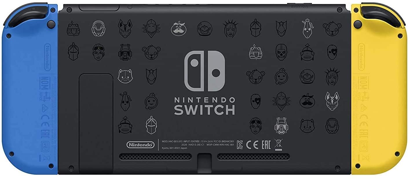 Nintendo Switch Bundle with Carrying Case & SD Card: Nintendo Switch 32GB Console with Neon Red and Blue Joy-Con, 12-Month Individual Membership Online, TWE 128GB Micro SD Card (Renewed)
