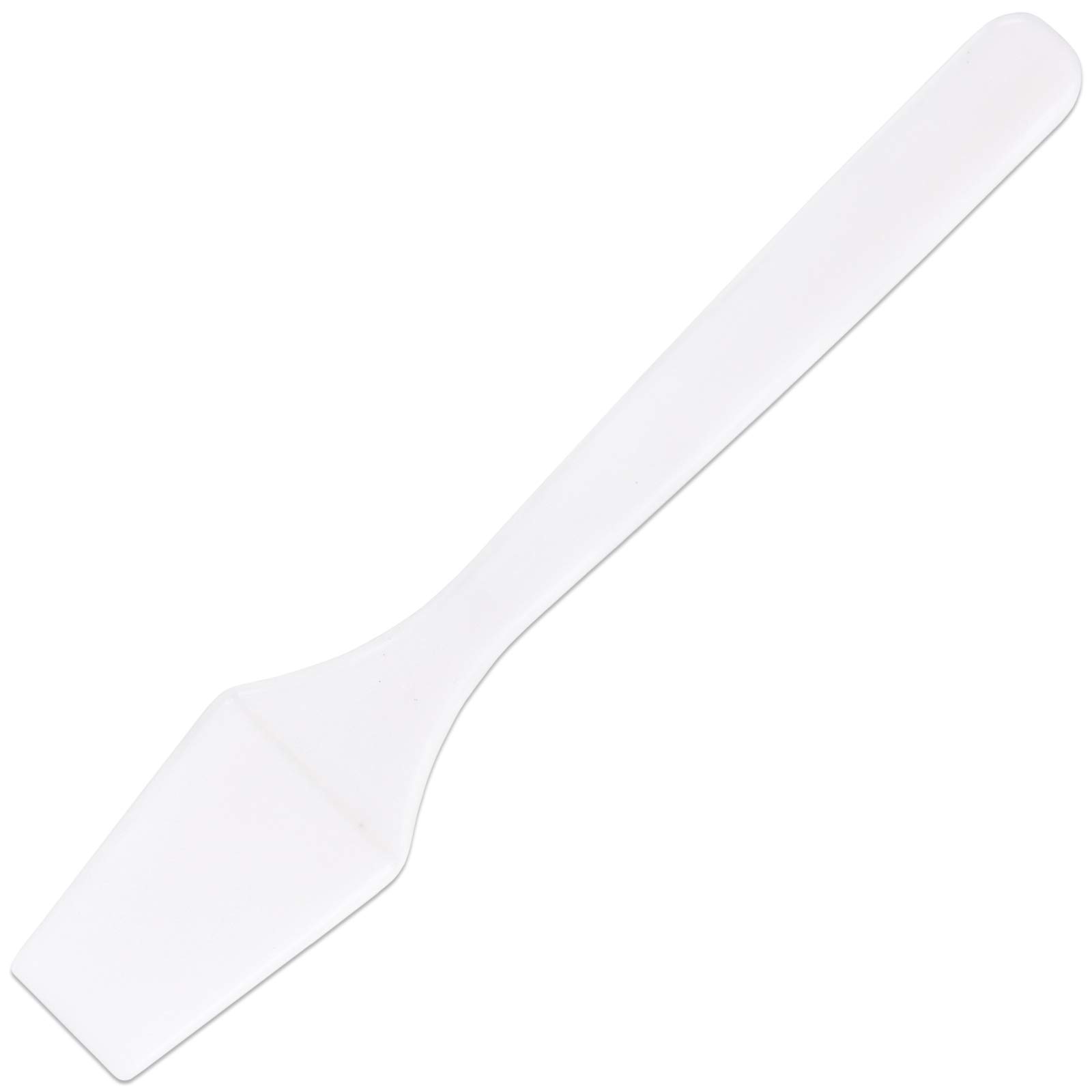 PANA (200 Pieces of White Color Cosmetic Make Up Disposable Plastic 2.5" Spatulas Skin Care Facial Cream Mask Spatula