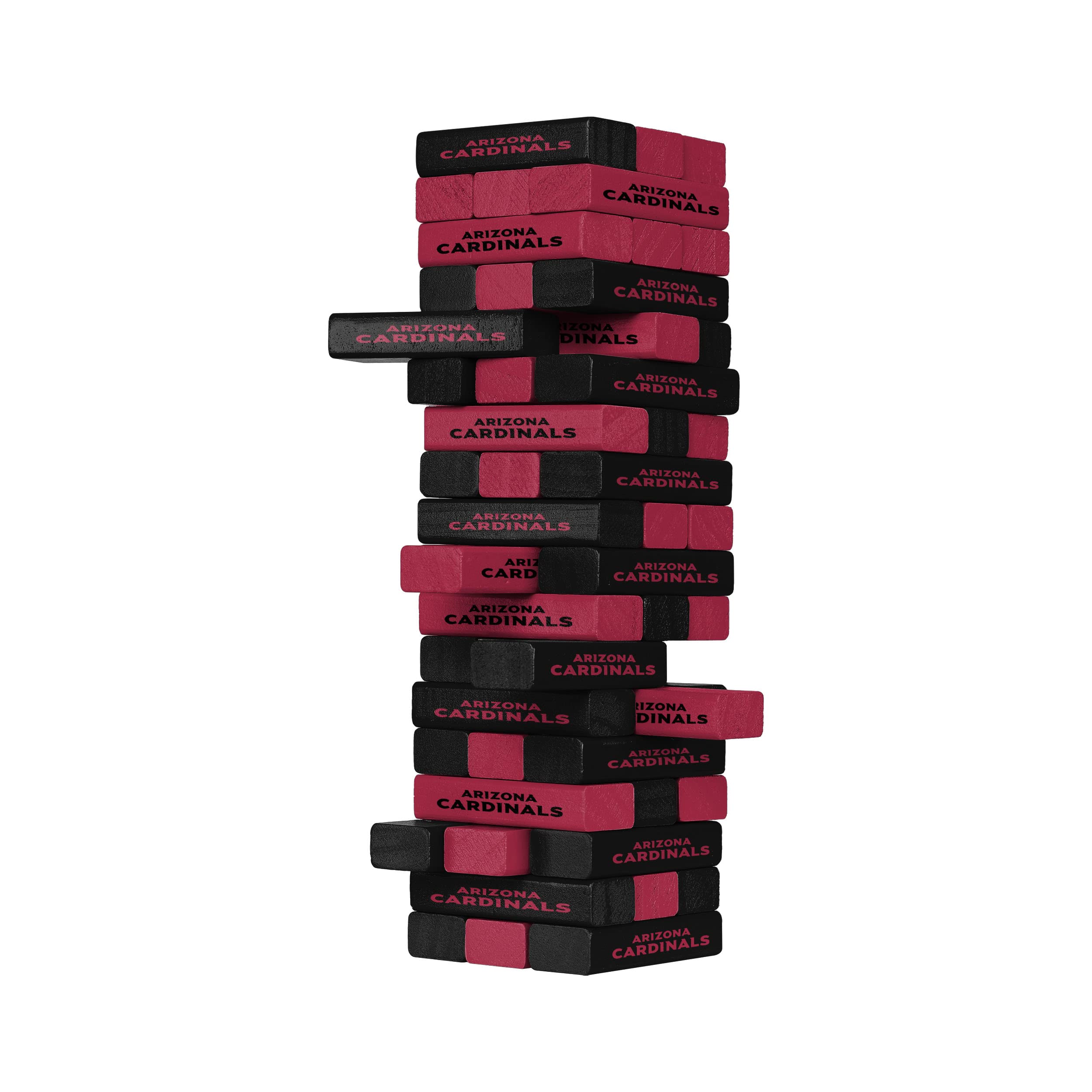 FOCO unisex adult NFL Team Logo Stackable Blocks Game, Team Color, 9-594 US