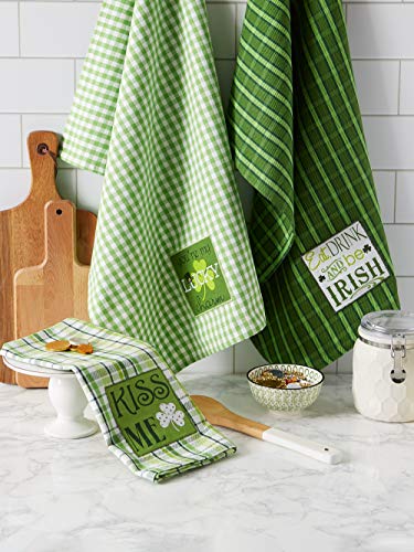 DII Celebrate St. Patrick's Day Kitchen Collection, St. Patty's Day, Dishtowel Set