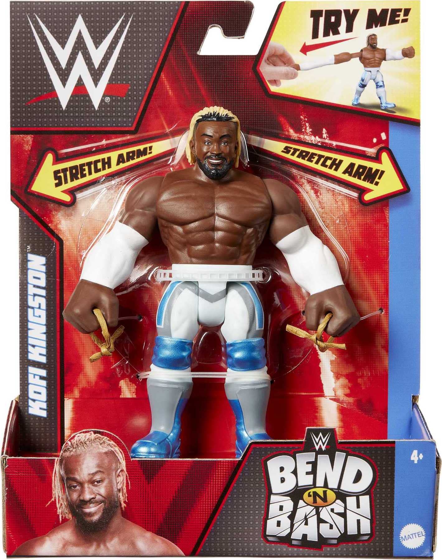 WWE Basic Action Figures, Posable 5.5-inch Collectible for Ages 6 Years Old & Up