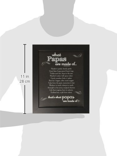 Papa Chalkboard Frame - Gift for Papa for Father's Day, Birthday, Birth of Grandchild - Made in USA