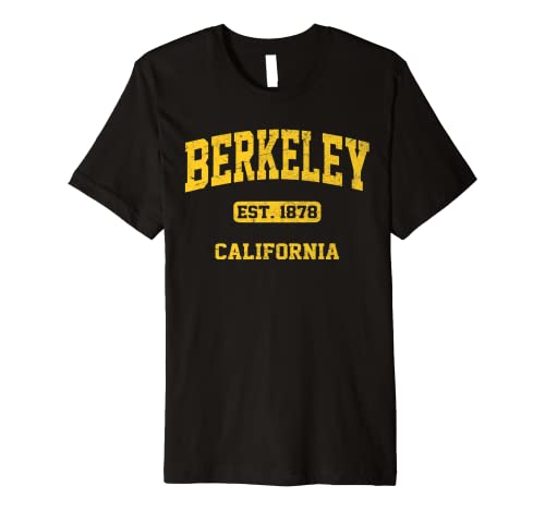 Berkeley California CA Vintage State Athletic Style Premium T-Shirt