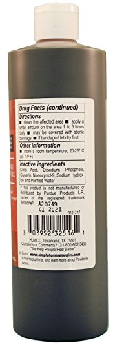 Humco 232516001 Povidone Iodine 10% Topical Solution, 16oz
