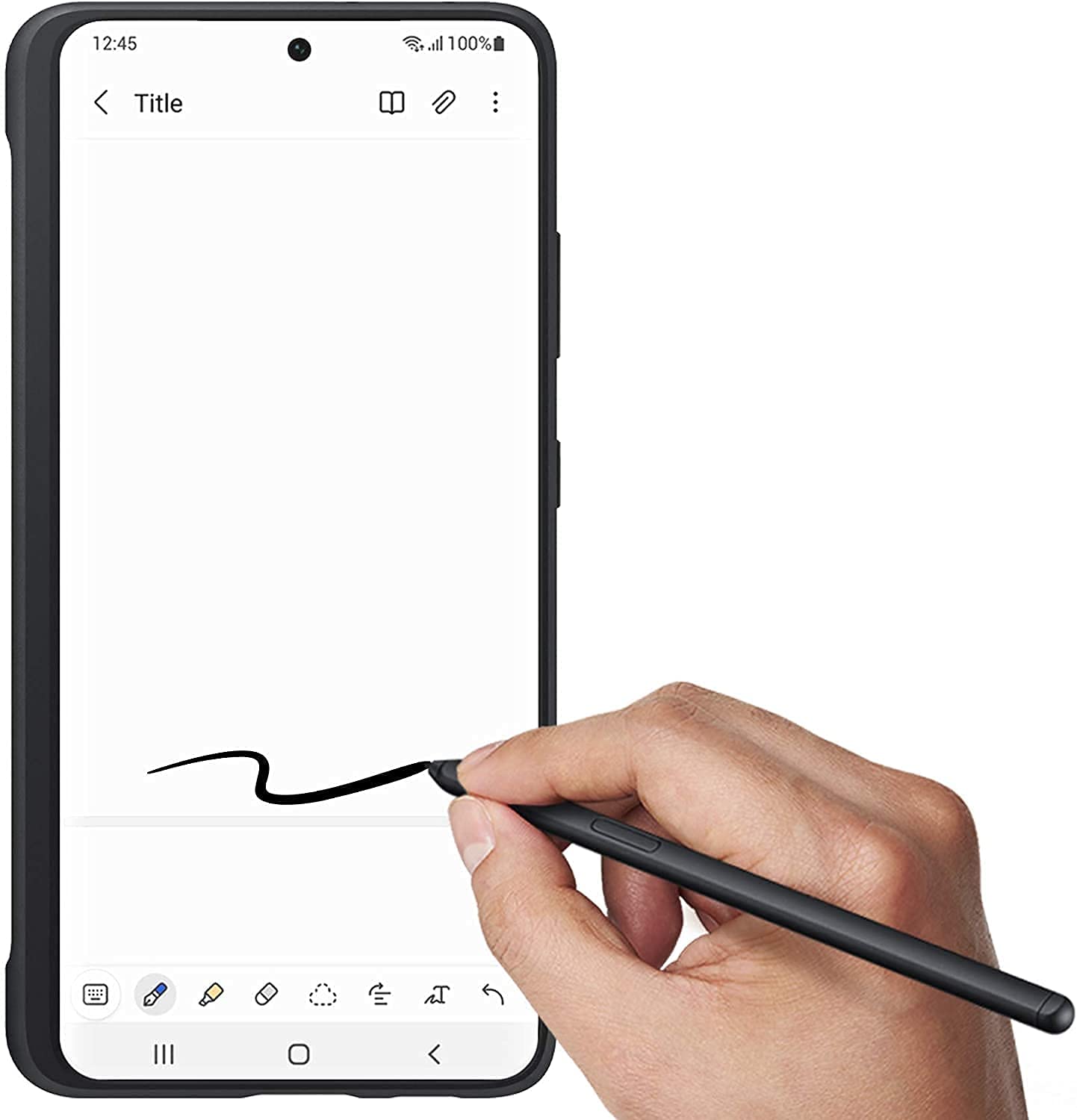 S21 Ultra S Pen Replacement for Samsung Galaxy S21 Ultra 5G Touch Screen Stylus Pen Black