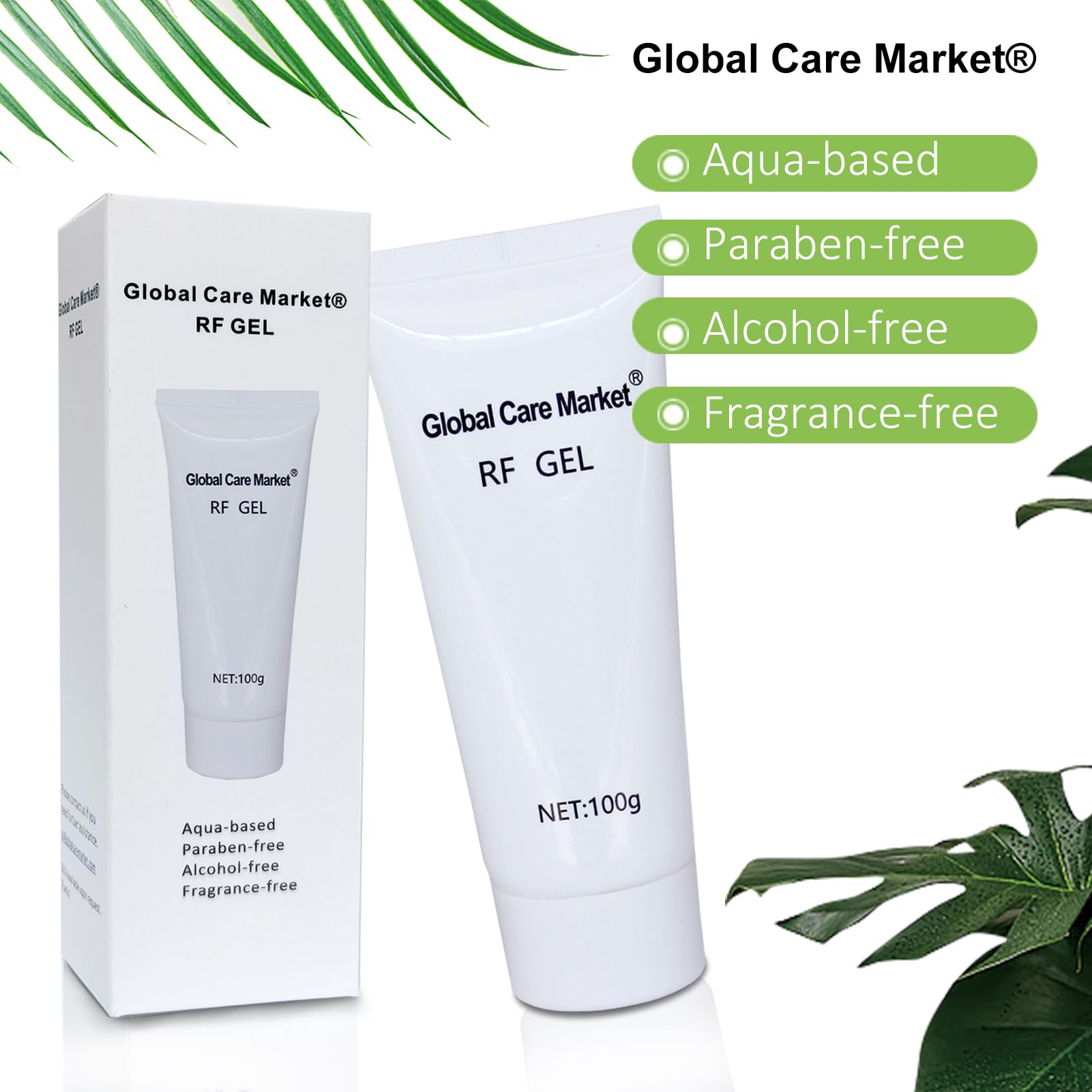 RF Gel (2 Pack) – Skin Cooling and Conducting Gel for Use with RF Face Lifting and Skin Tightening Beauty Devices