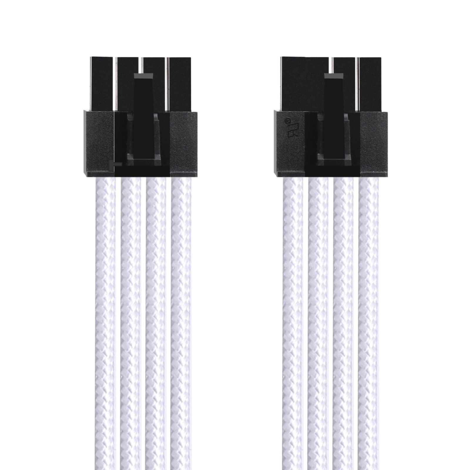 OUCAXIA PSU 8 Pin to 6+2 Pin PCIE Sleeved Cable, Male to Male GPU Cable for Seasonic Focus Prime ASUS ROG Thor Strix Modular Power Supply (65cm)