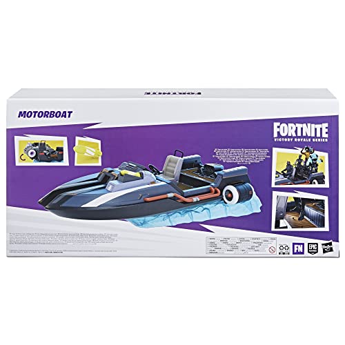 FORTNITE Hasbro Victory Royale Series Motorboat Deluxe Collectible Vehicle with Accessories, 19.6-inch