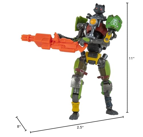 FORTNITE Legendary Series Brawlers Kit (Shadow), 7-inch Highly Detailed and Articulated Figure with Harvesting Tools and Feature Weapons. Other Styles Include Cyclo, Brutus, and More