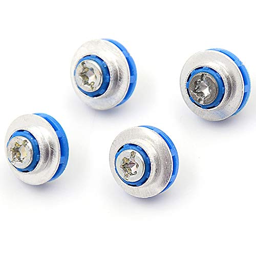 Ochoos 4pcs New Screws for HP 3.5 HDD DC7800 DC7900 8000 8100 Z400 Z600 Screws Isolation Grommet 450712-001 Mute Mounting