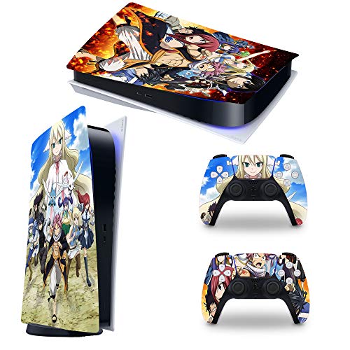 Anime Magic Skill PS5 Digital Edition Console and Controller Skin Set - Playstation 5 Digital Edition Vinyl