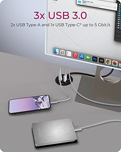 Icy Box Black Black Mit Audio EIN- und Ausgang