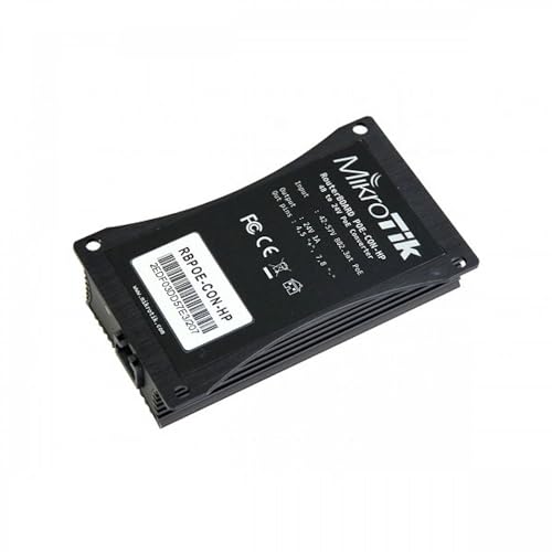 Mikrotik RBPOE-CON-HP PoE Converter to Power RouterBOARD 48V to 24V PoE+
