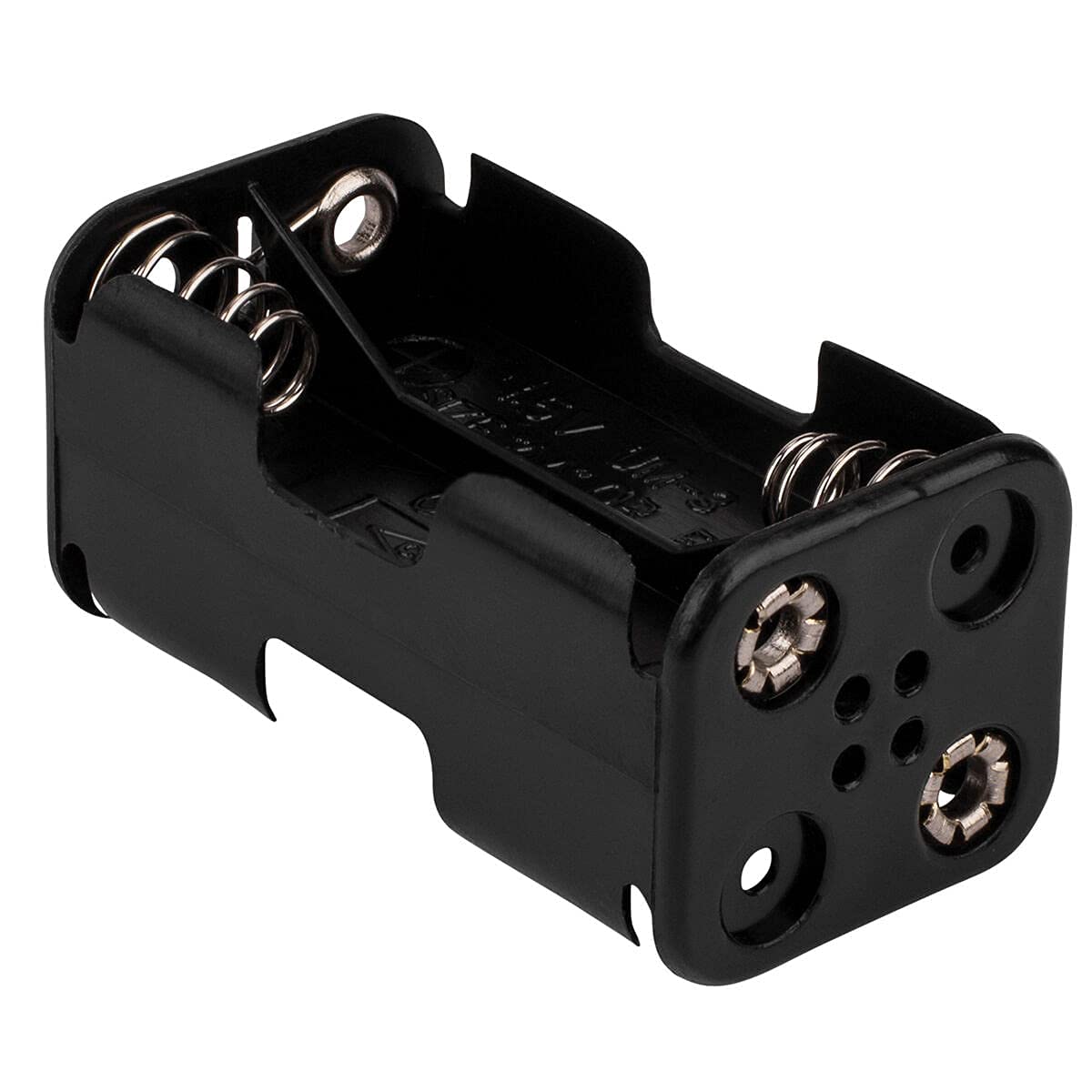 Philmore Battery Holder for (4) AA with Standard Snap Connector : BH341 (2 Pack)