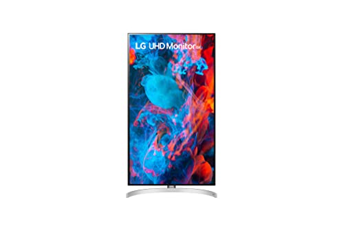 LG 32UL950-W Monitor Piatto per PC 80 cm (31.5") 4K Ultra HD LED Opaco Argento, Bianco