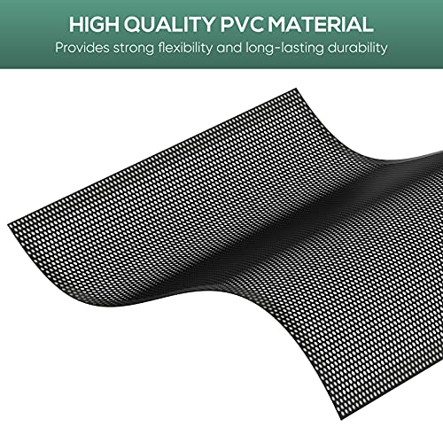 FASTSNAIL Dust Proof Cover for Xbox Series X, Dust Filter Cover Kit Compatiable with Xbox Series X, Include 2 Pack PVC Mesh Filter Cover and 4 Rubber Thumb Grip Cover