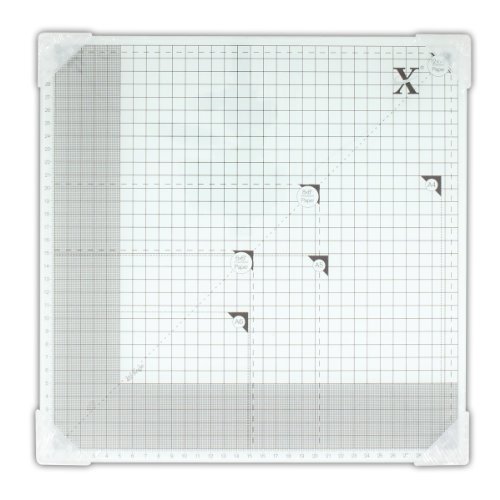 docrafts Xcut Tempered Glass Cutting Mat, 13-Inch by 13-Inch