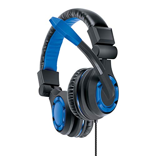dreamGEAR Grx-340 High Performance, Wired Stereo Gaming Headset for PS5/PS4: 40mm Drivers, Compatible with Xbox One/Series X and S/Switch