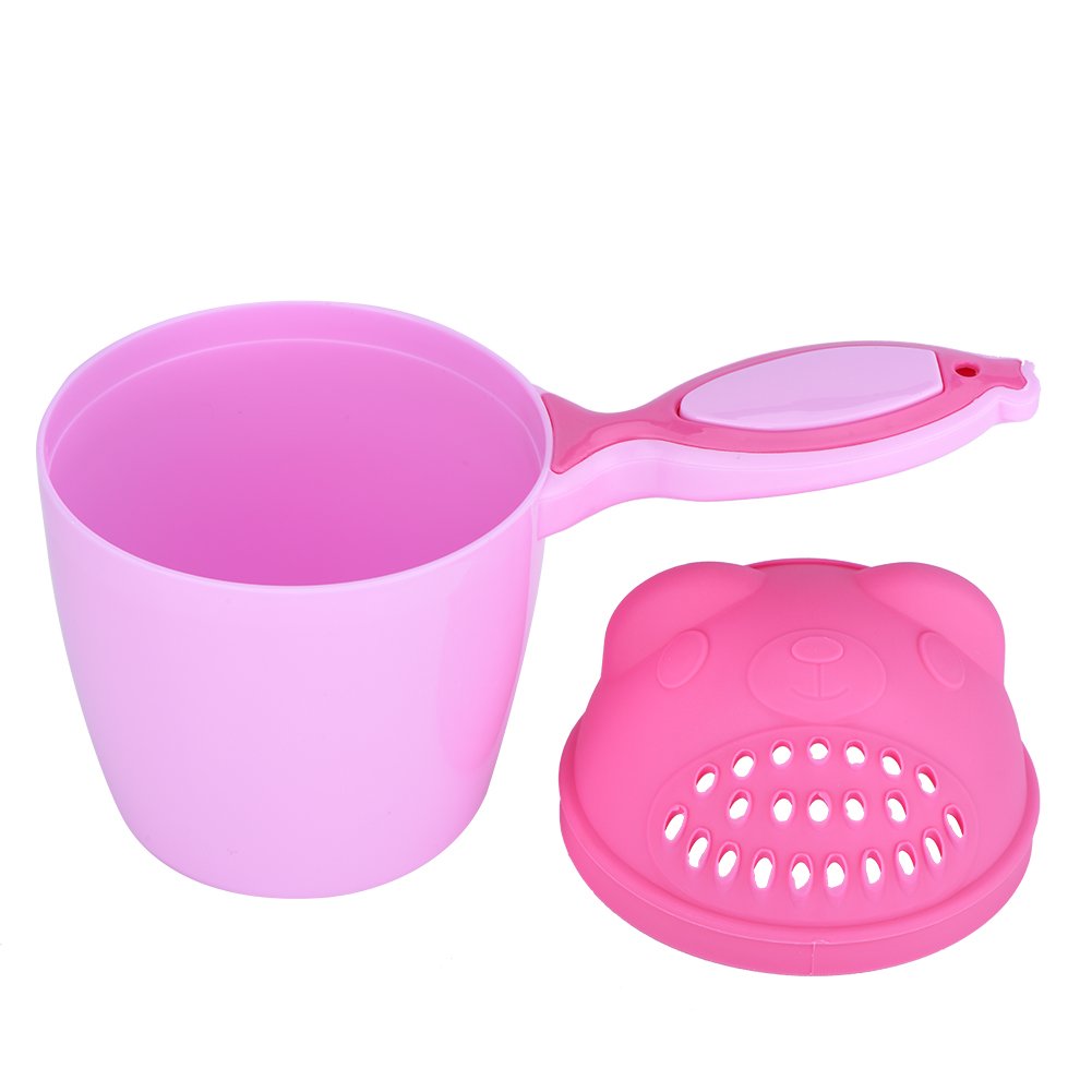 Zerodis Shampoo Cup, Baby Shampoo Cup Cute Kids Wash Hair Bathing Flusher Cup Eye Rinse Cup for Infant Toddler Children()