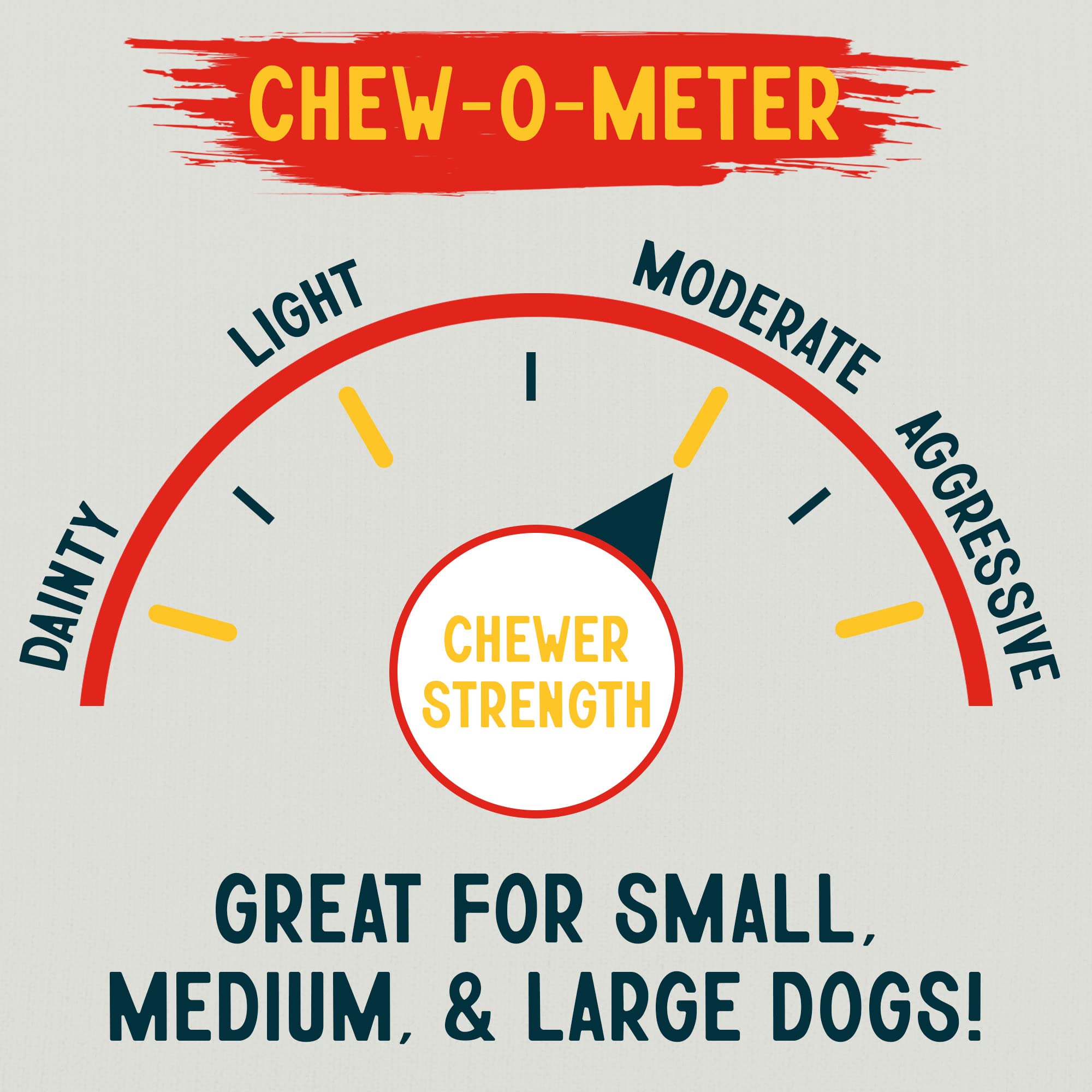 Canine Chews Beef Flavor Prime Cut Thick Chips for Aggressive Chewers Dog Chew Toy Beef Basted Rawhide Chip Slices 1 Pound (Beef Flavor 1lb)