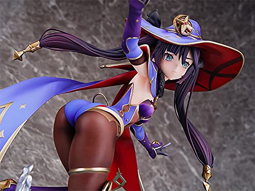 Wonderful Works Genshin Impact: Astral Reflection Mona 1:7 Scale PVC Figure, Multicolor