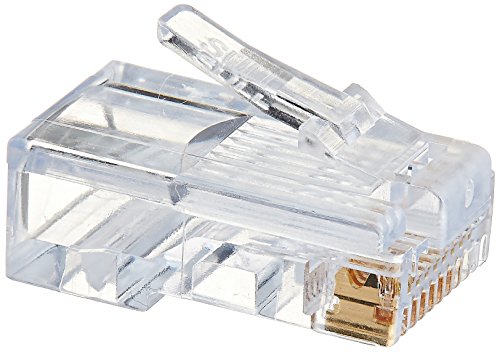Platinum Tools 100003C Ez-Rj45 Cat5-5E Connectors, Blue