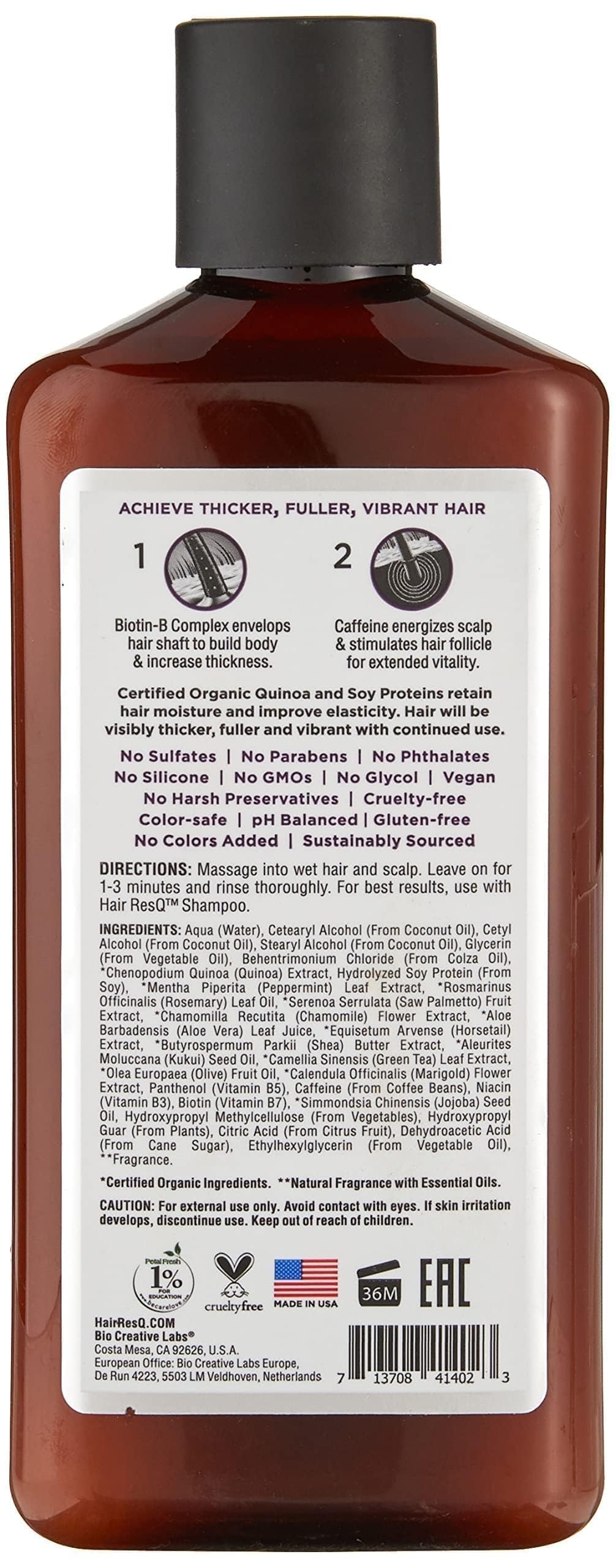 Petal Fresh Pure Hair Rescue for Chemically Treated Hair Conditioner, 12 Ounce
