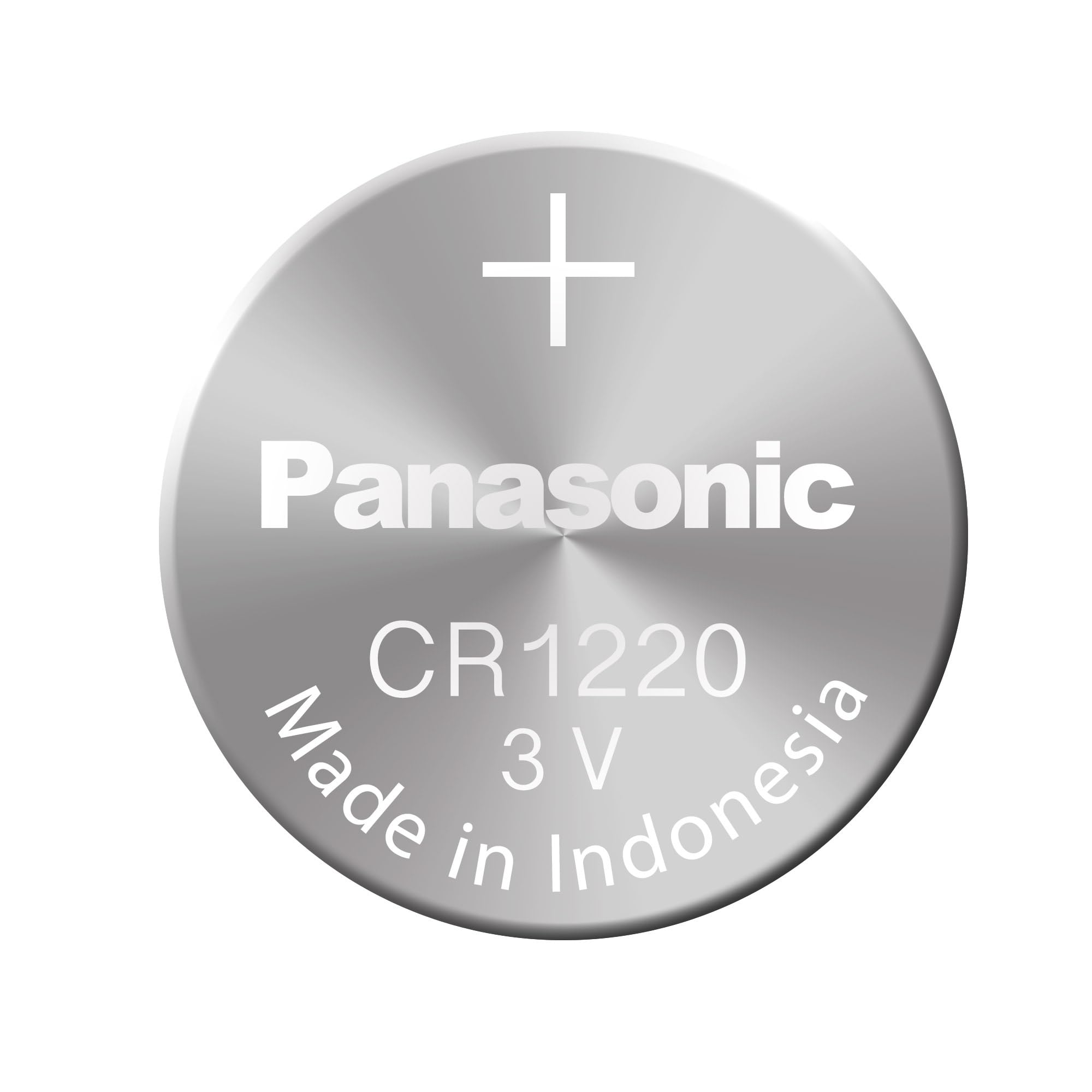 PANASONIC BATTERIES - CR1220 - BATTERY, LITHIUM, 3V, COIN CELL