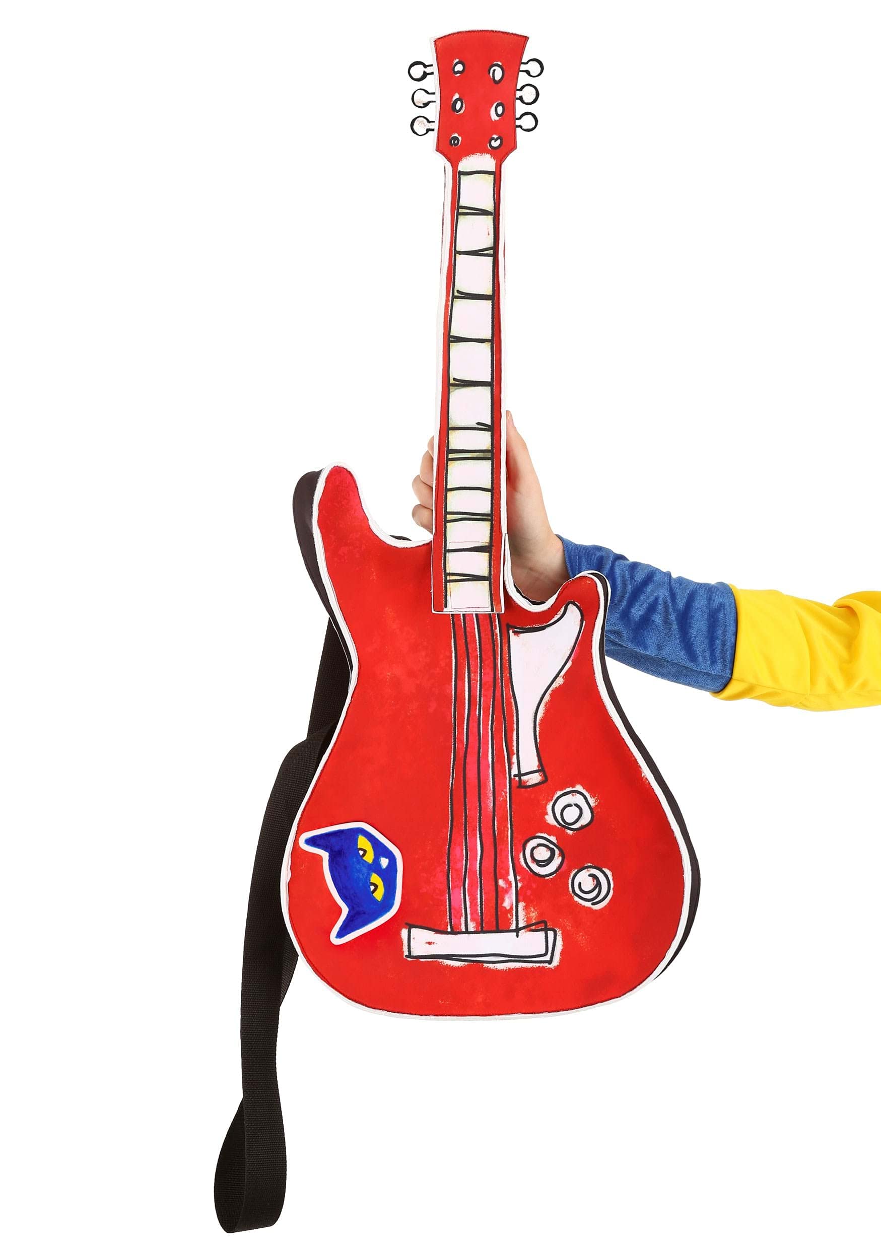 Fun Costumes Accessory Pete The Cat Guitar Standard Red