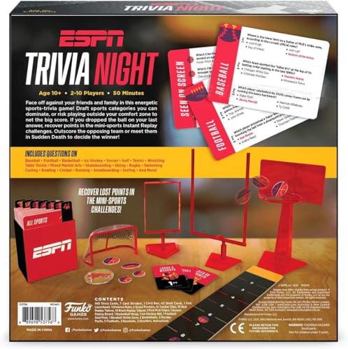 Funko ESPN Trivia Night