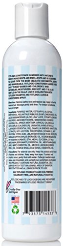 TotLogic Kids Shampoo & Conditioner Set - Sulfate and Paraben Free, Phthalate Free, Non-Toxic Plant Based Natural Formulas - Gentle & Hypoallergenic for Senstive Skin, Scented With Essential Oils