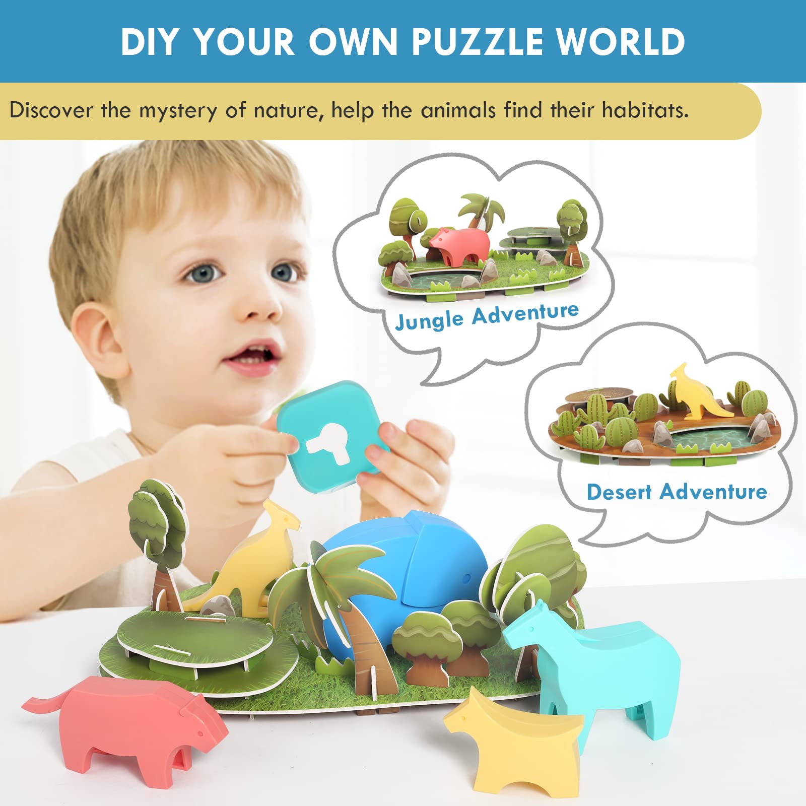 LilKisThk Montessori Toddler Toys Sorting and Stacking Games for Kids Preschool Learning Educational Gift for Boys Girls Age 3+ Years Old